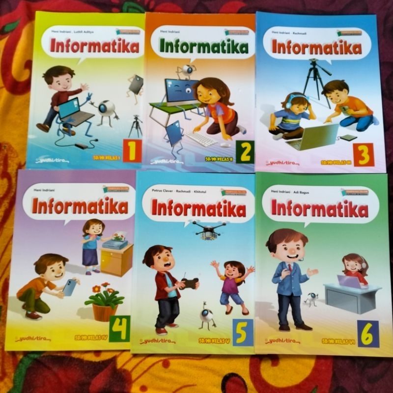 Jual ORIGINAL BUKU INFORMATIKA KELAS 1 2 3 4 5 6 SD/MI KURIKULUM MERDEKA | Shopee Indonesia