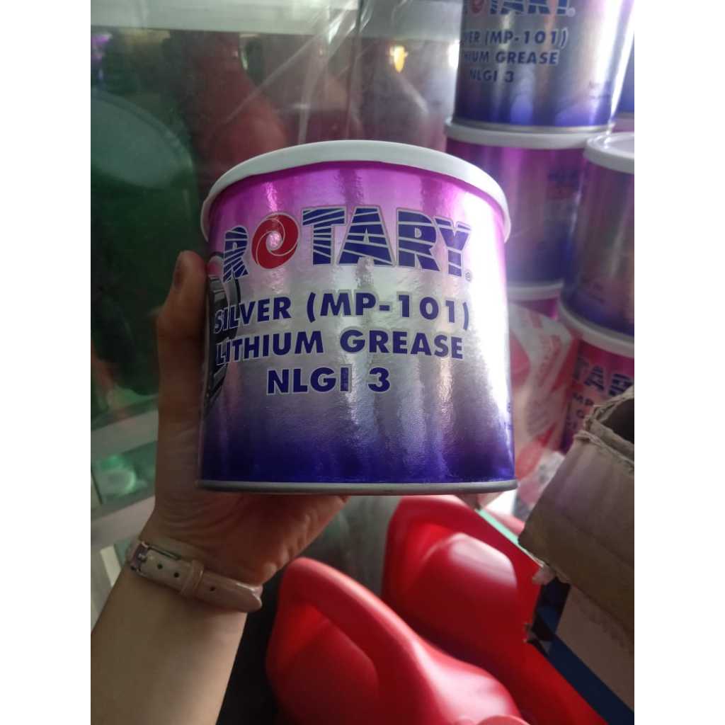 Jual Minyak Gemuk Rotary Chassis Grease CG-101 NLGI 3 (SILVER) 0.45 KG ...