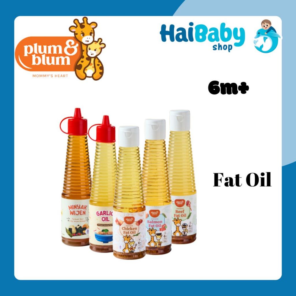 Jual Plum & Blum Chicken Fat Oil Beef Fat Oil Minyak Mpasi BB Booster ...