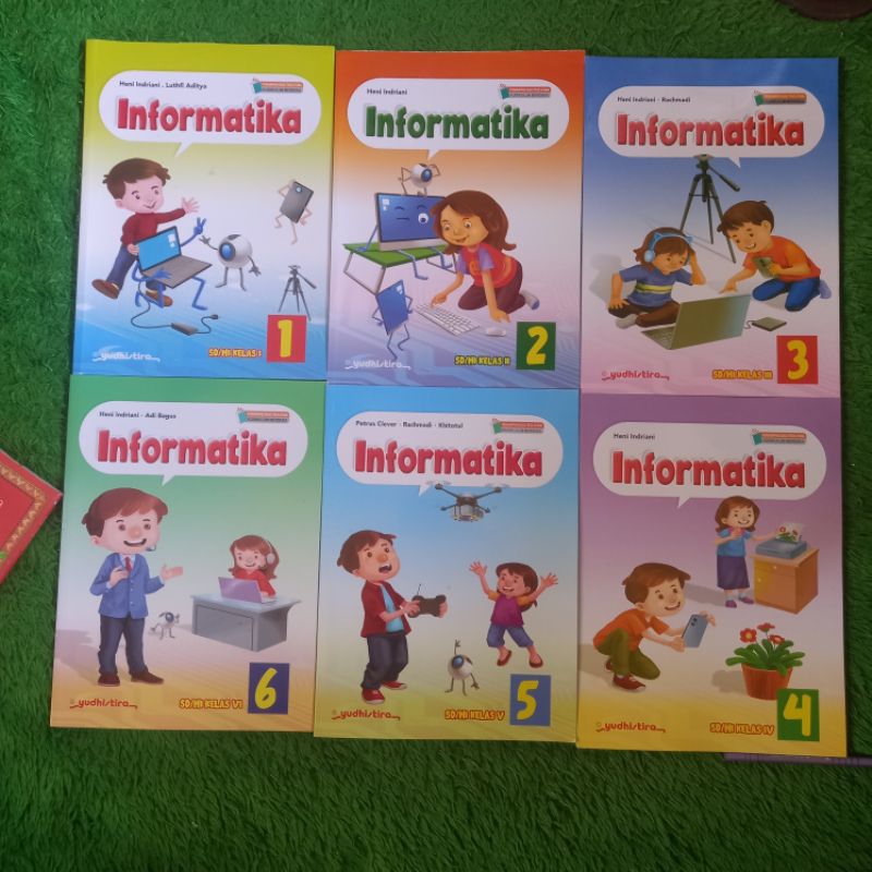 Jual ORIGINAL BUKU INFORMATIKA KELAS 1 2 3 4 5 6 SD KURIKULUM MERDEKA | Shopee Indonesia