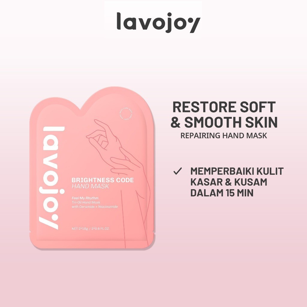 Jual LAVOJOY Brightness Code Hand Mask Feel My Rhythm Masker Untuk ...