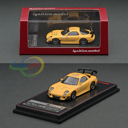 Jual IG2062 - Ignition Model 1/64 Mazda RX-7 (FD3S) RE Amemiya Matte Yellow | Shopee Indonesia
