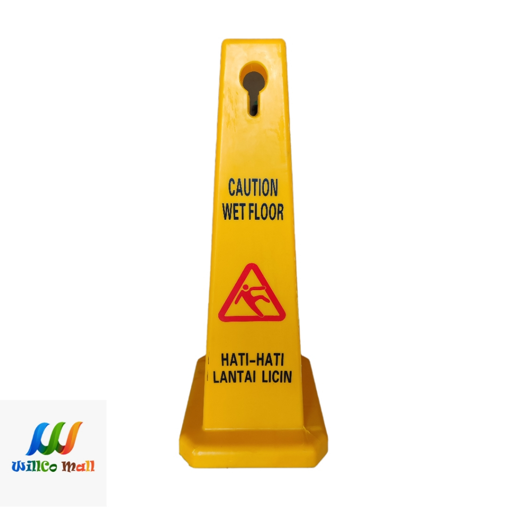 Jual Warning Sign Floor Papan Peringatan Awas Hati Hati Lantai Licin ...