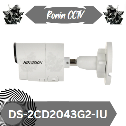 Jual IP CAMERA HIKVISION 4MP OUTDOOR DS-2CD2043G2-IU Built-in arrayed dual-microphone Fixed ...