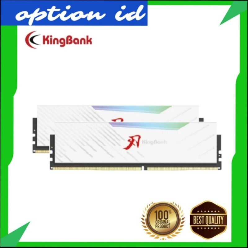 Jual KINGBANK Sharp Blade RGB 32GB | SharpBlade 2x16GB DDR5 6000 MHz ...