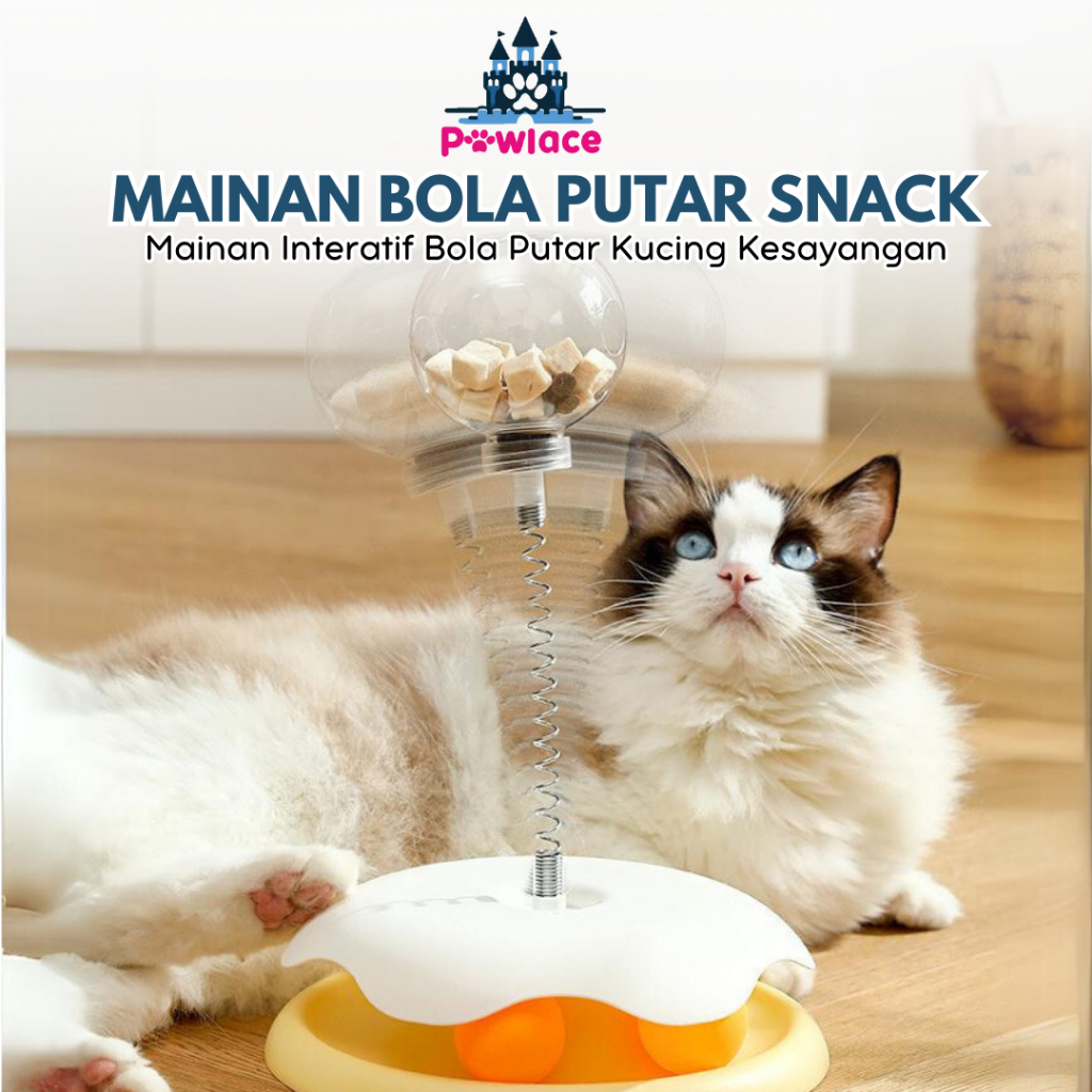 Jual Mainan Interaktif Kucing - Cat Toys Circular - Mainan Kucing Bola ...