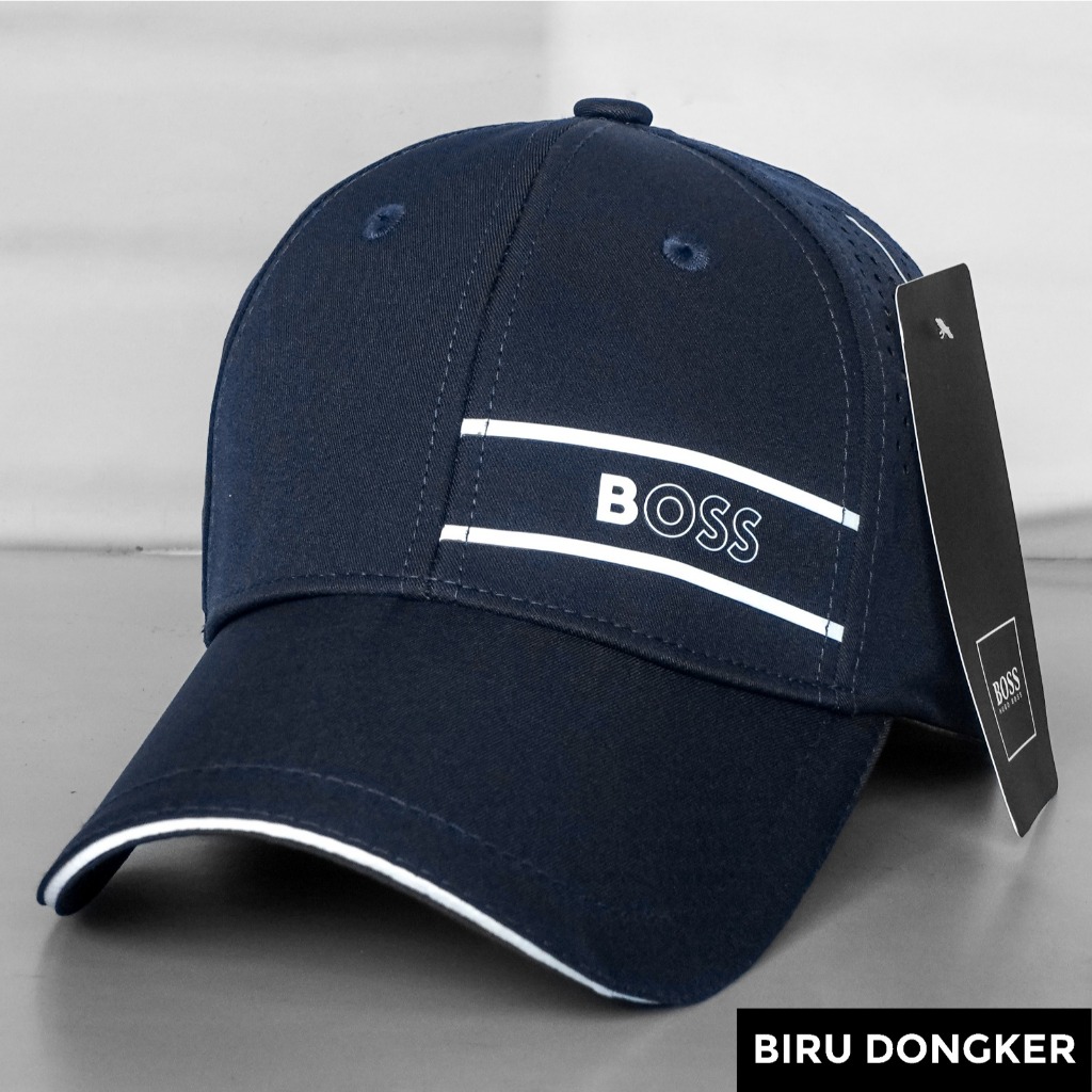 Jual HGB Topi Baseball Build Up Jaring Trucker Caps Hitam Wanita Pria ...