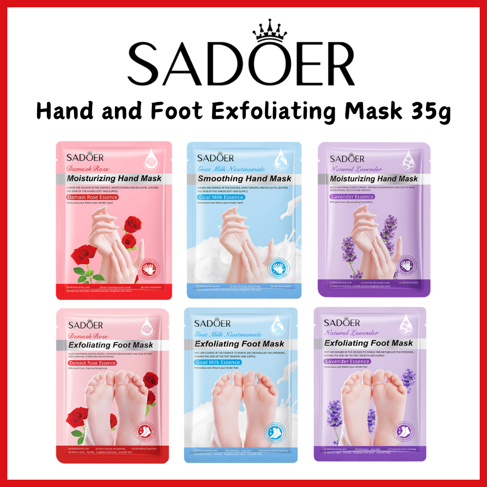 Jual SADOER HAND AND FOOT EXFOLIATING MASK 35 G SERIES / SARUNG ...
