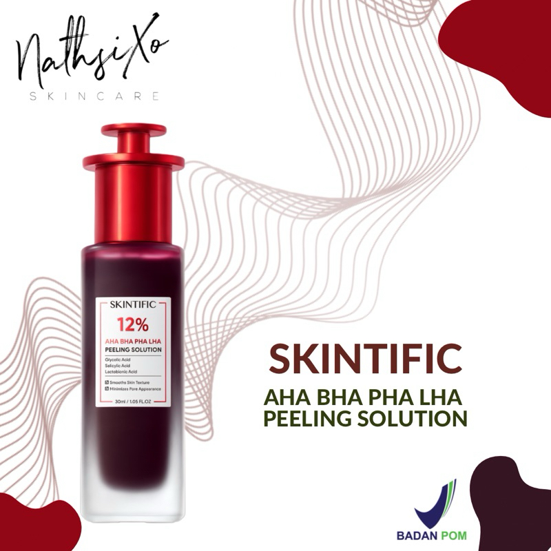 Jual [READY] Skintific 12% AHA BHA PHA LHA Peeling Solution Serum 30ml | Shopee Indonesia