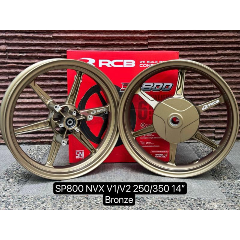 Jual NEW SPORT RIM RCB SP 800 SIZE 250/350-14 UNTUK AEROX OLD & AEROX ...