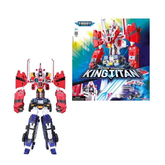 Jual Tobot Robot Galaxy Detectives S3 Transforming Car King Titan ...