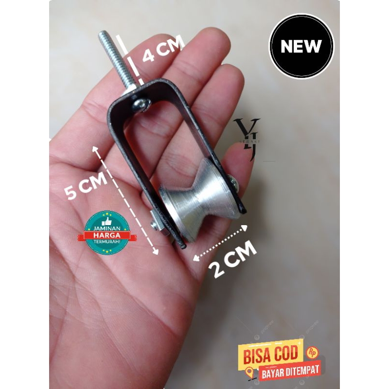 Jual roda katrol kerekan burung jemuran kandang burung serbaguna ...