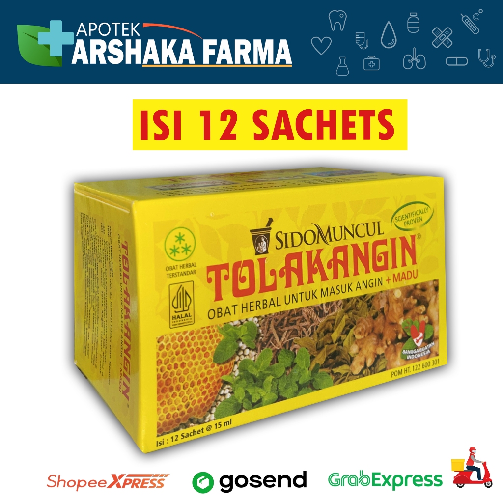 Jual Tolak Angin Cair Dus 12's Herbal - Masuk Angin Daya Tahan Tubuh ...