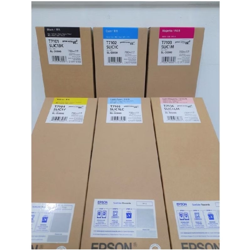 Jual Tinta Epson D3000 Original T710 | Shopee Indonesia