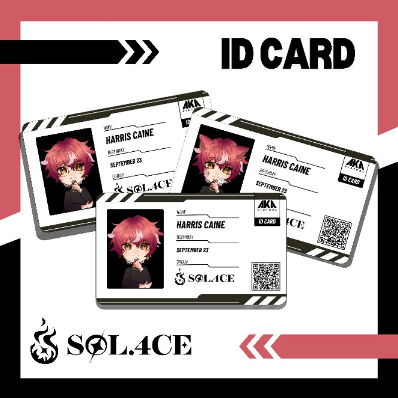 Jual ORIGINALS • PHOTOCARD ID VTUBER - AKA VIRTUAL| 《 GROUP SOL4CE ...