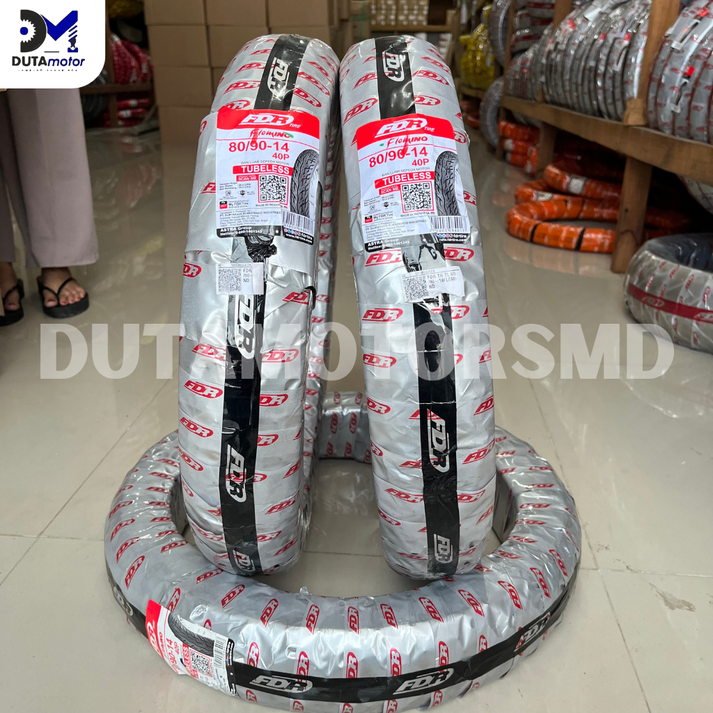 Jual BAN LUAR FDR – FLEMINO 80/90-14 TUBELESS | Shopee Indonesia