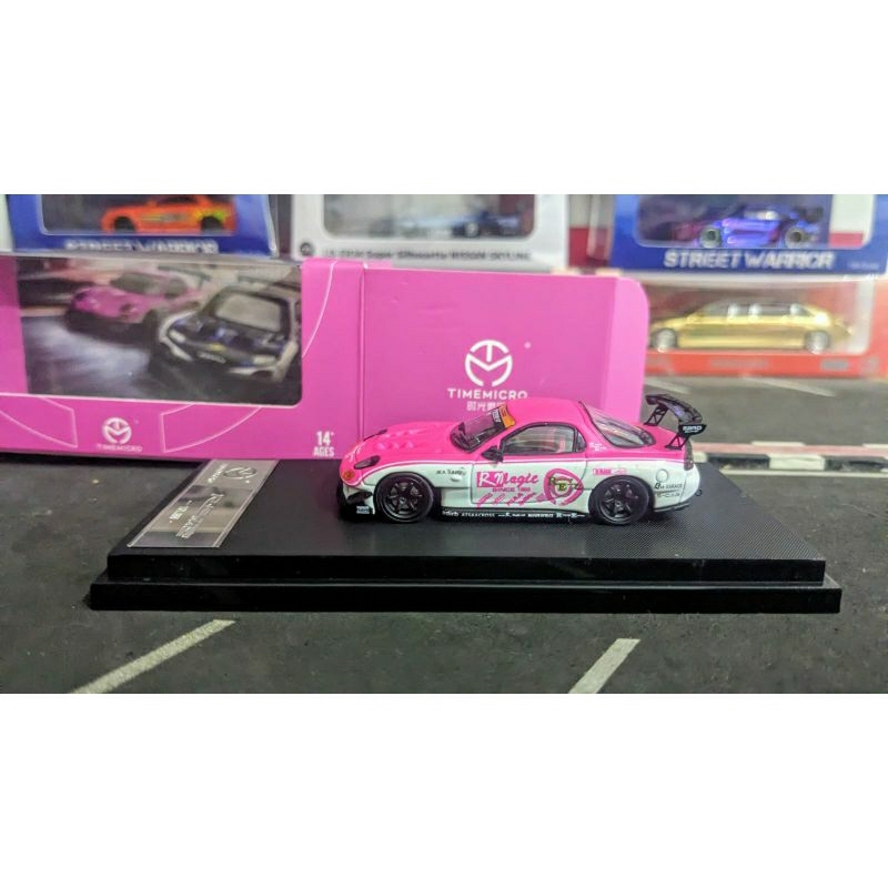 Jual Diecast Time Micro Mazda RX7 RX 7 FD3s RE Amemiya Pink | Shopee ...
