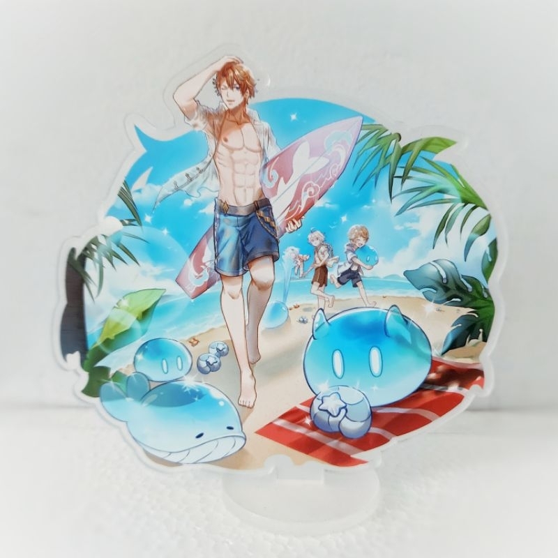 Jual Genshin Impact Childe Summer Standee Akrilik Transparan ...