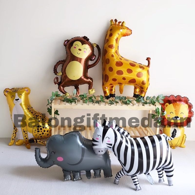 Jual BALON ANIMAL JUNGLE BINATANG HEWAN JUMBO FULL BODY MODEL STANDING ...