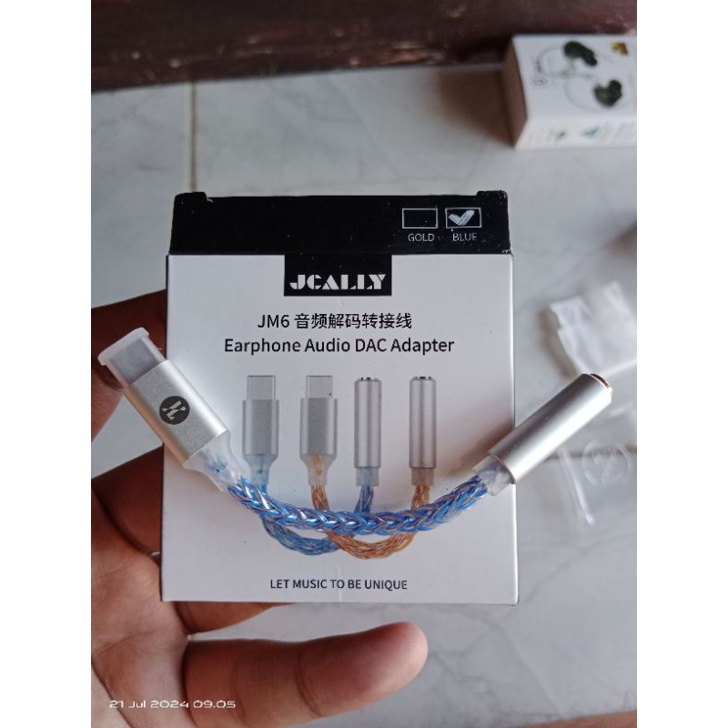 Jual JCALLY JM6 CX31993 Hi-Res DAC Audio type C to 3.5mm | Shopee Indonesia