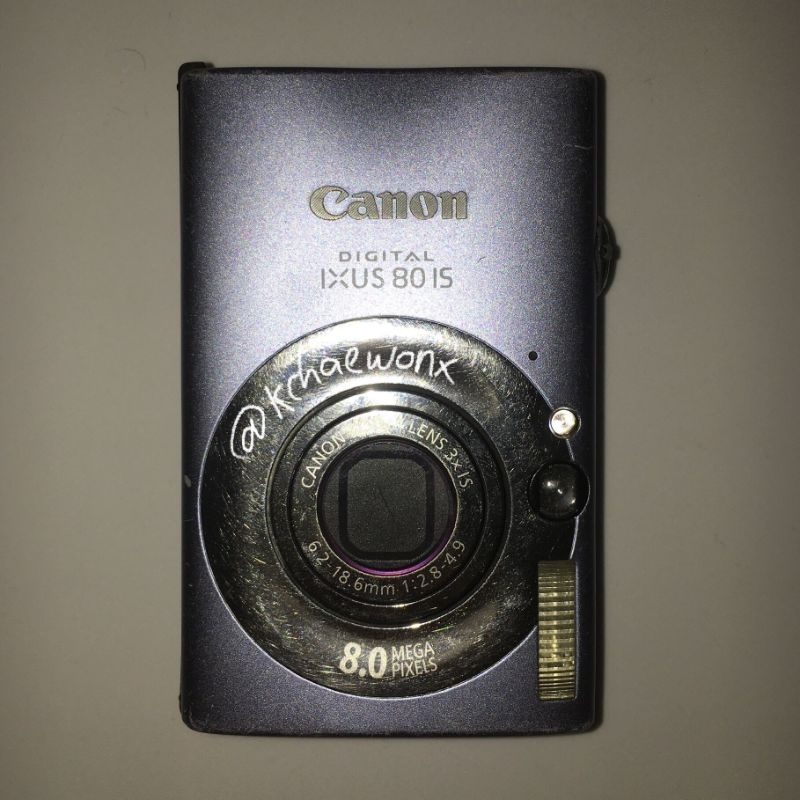 Jual CAMERA DIGICAM CANON IXUS 80is BABY BLUE | Shopee Indonesia