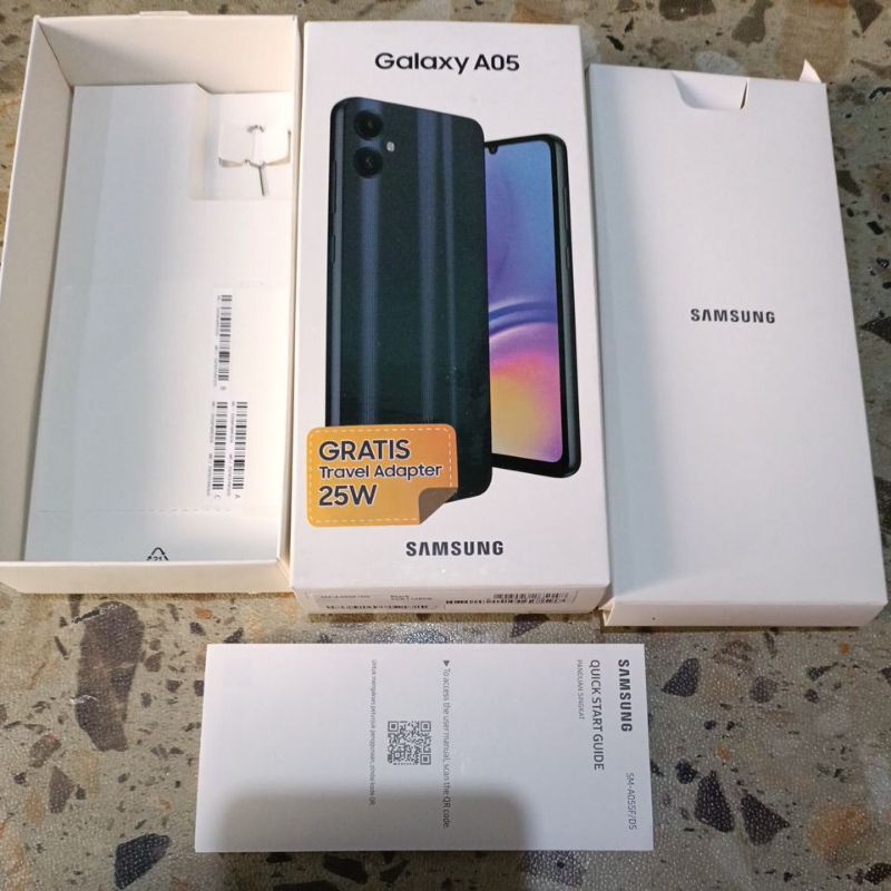 Jual DUS BOX KOTAK SAMSUNG GALAXY A05 ASLI COPOTAN ORIGINAL(TIDAK ADA ...