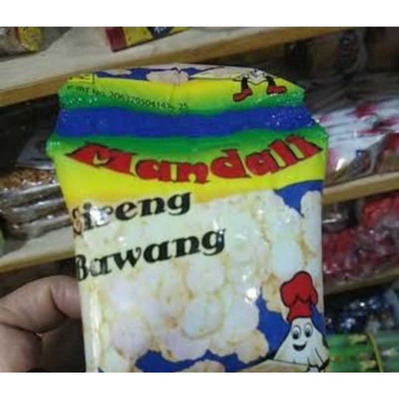 Jual Mandali cireng bawang isi 20 pcs | Snack jadul | makanan ringan ...