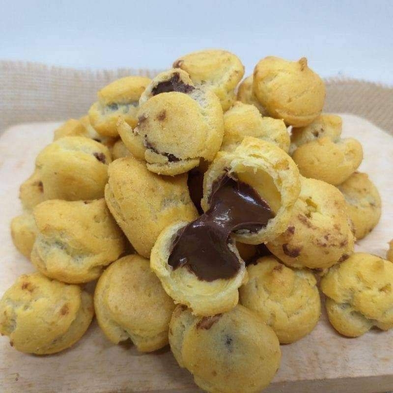 Jual READY | HALAL| KUE SOES COKLAT KEMASAN 1 KG| DUOSUS COKLAT| SUS ...
