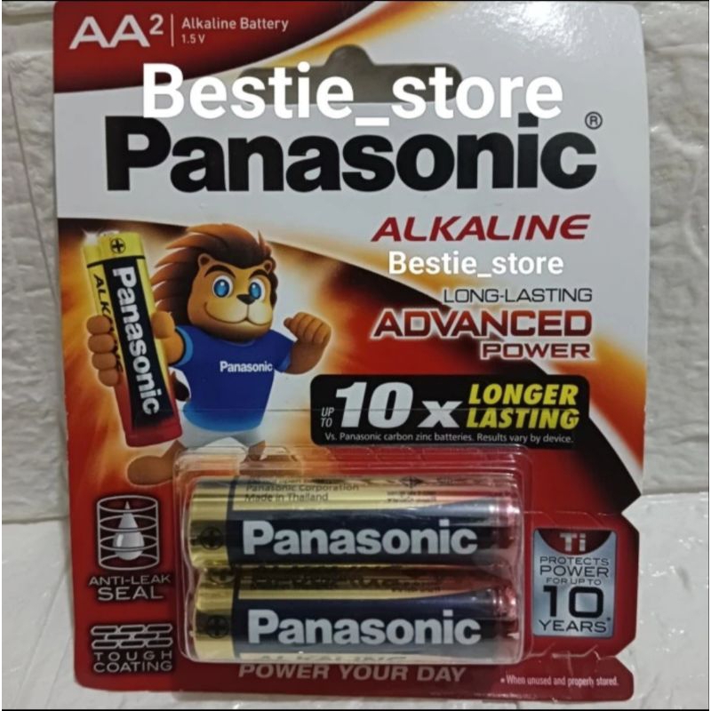 Jual Baterai Alkaline Merah AA/A2 AAA/A3_Baterai Remot Tv Murah | Shopee Indonesia