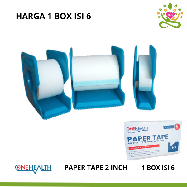 Jual Plester Luka Anti Air Operasi Paper Tape Micropore Plaster 2 inchi ...