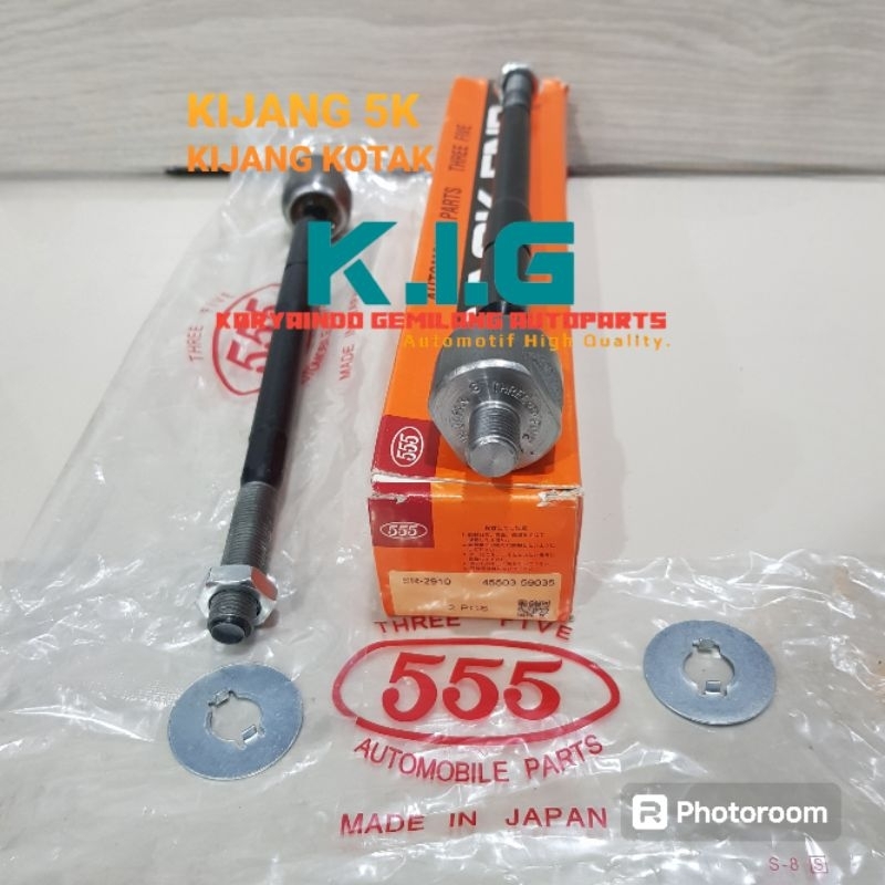 Jual RACK END LONG TIE ROD KIJANG 5K KOTAK MEREK 555 JAPAN. | Shopee ...