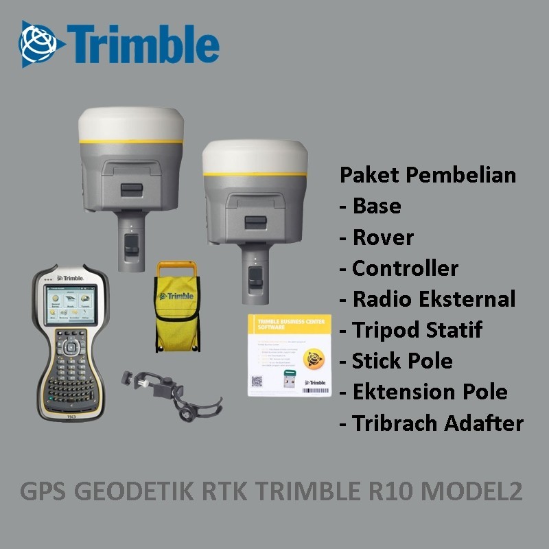 Jual GPS Geodetik RTK Trimble R10 Model2 | Shopee Indonesia