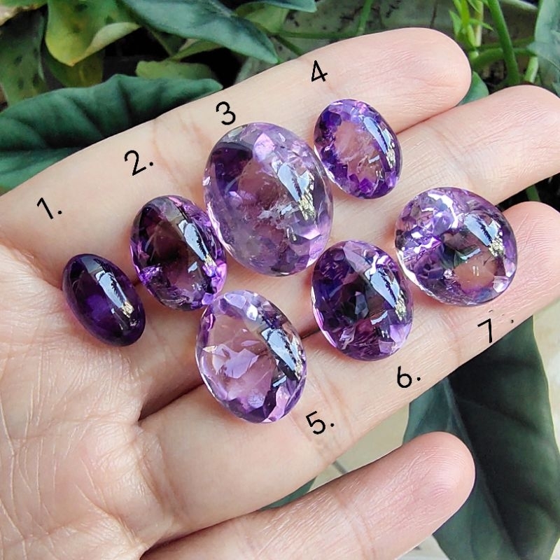 Jual Amethyst batu akik kecubung ungu kating bawah (A) - natural ...