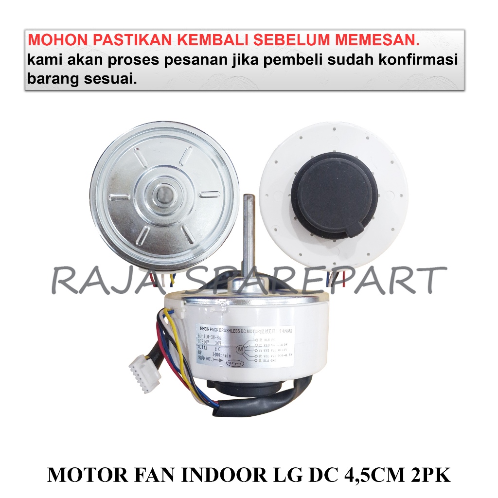 Jual MFILG FAN MOTOR INDOOR / MOTOR FAN AC / MOTOR FAN INDOOR LG DC 4 ...