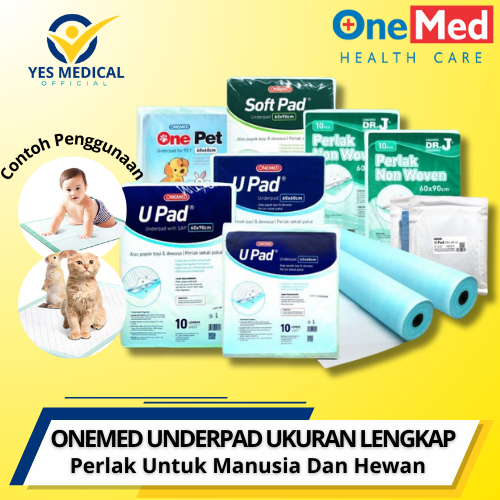 Jual Underpad Onemed Upad Onemed Pad 45 x 60 cm Upet Perlak One Med ...