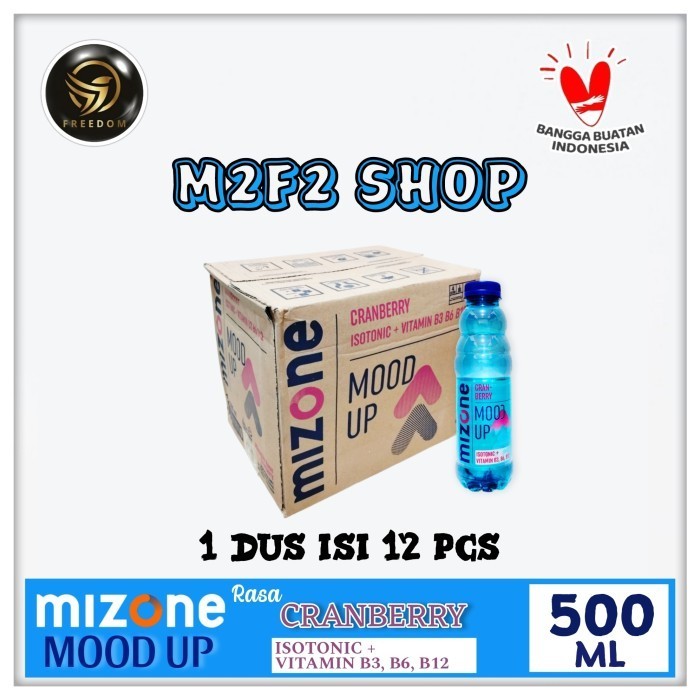 Jual Mizone White Isotonic Mood Up Cranberry Botol Pet - 500 ml (Kemasan Karton) | Shopee Indonesia