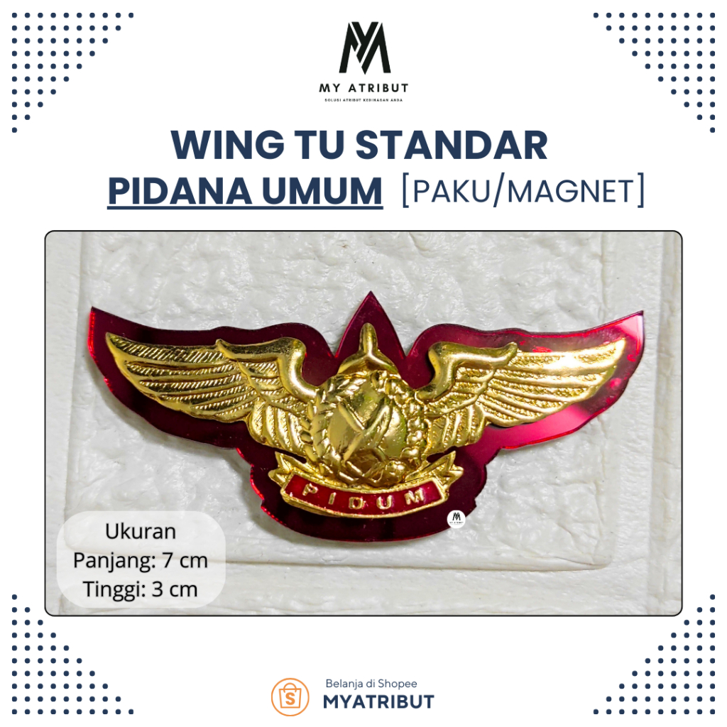 Jual Wing TU PIDUM (Pidana Umum) Standar | KEJAKSAAN RI | Shopee Indonesia