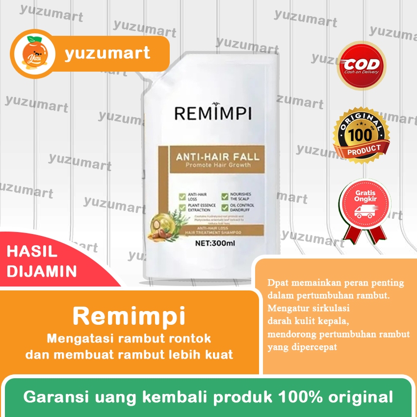 Jual REMIMPI Shampo Anti Rontok Original - Remimpi Anti Hair Fall ...