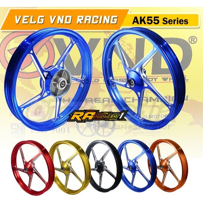Jual Velg Racing VND AK 55 160/160x17 CUSTOM PNP Satria FU 150 | Satria ...
