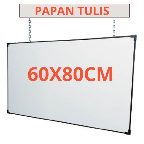 Jual Papan Tulis Ukuran Besar 60x80 CM papan tulis 2 sisi | Shopee ...
