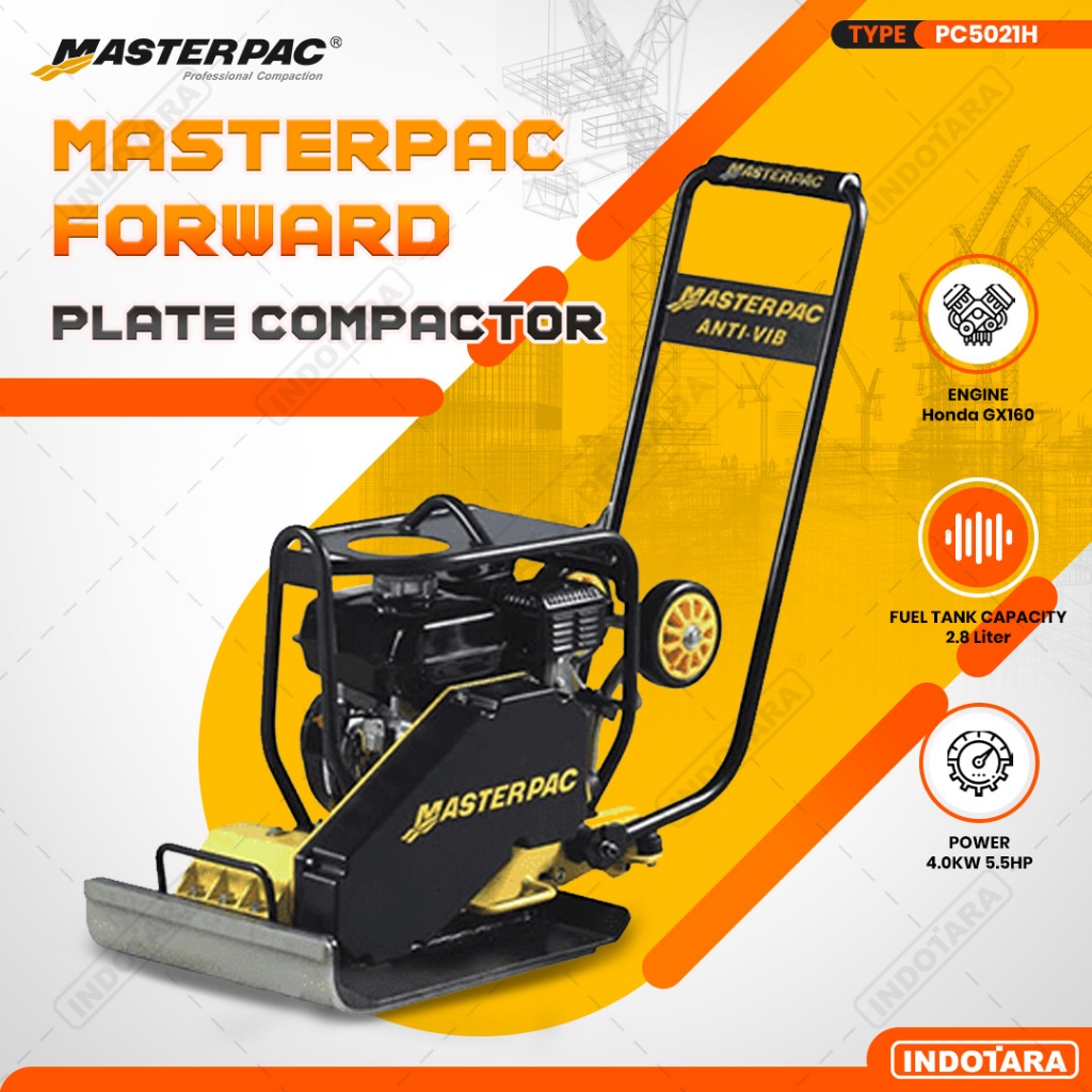 Jual Masterpac Forward Plate Compactor PC5021H | Shopee Indonesia