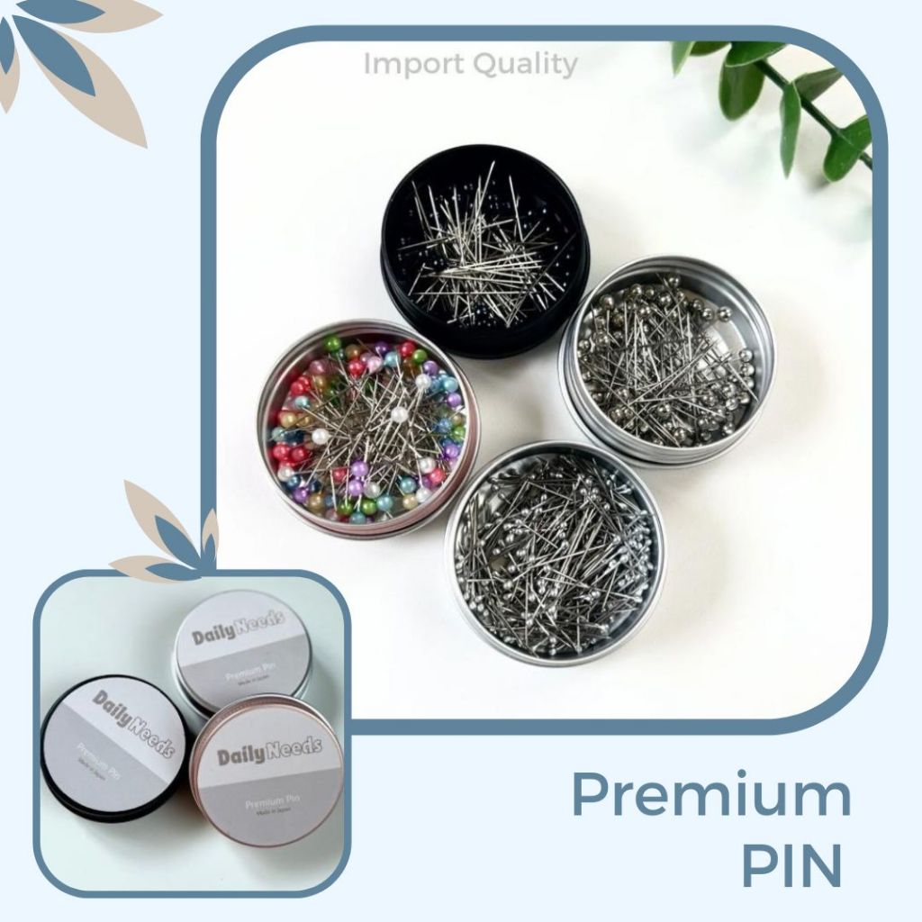 Jual Jarum Pentul Premium / Pin Hijab Premium / Pentul Jepang / Pentul ...