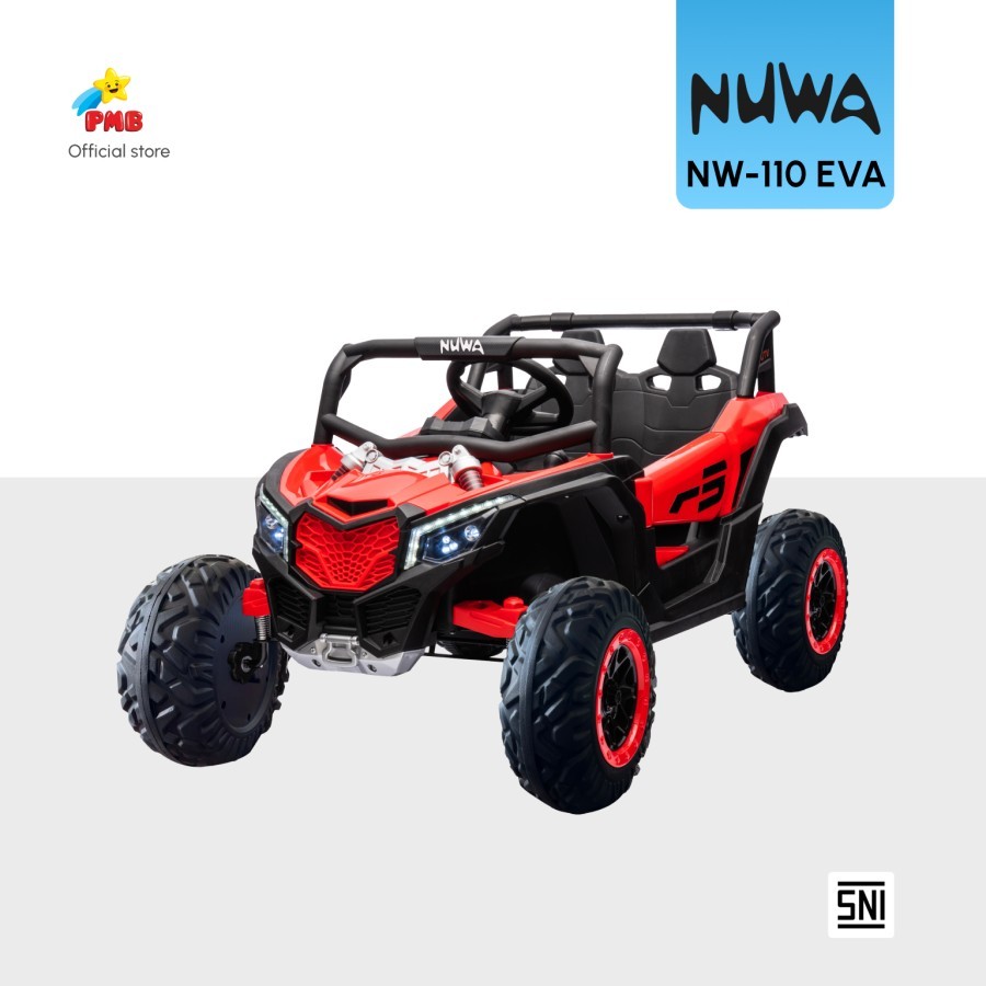 Jual Mainan Anak Mobil Aki Nuwa NW-110 EVA (Ban Karet) PMB | Shopee ...