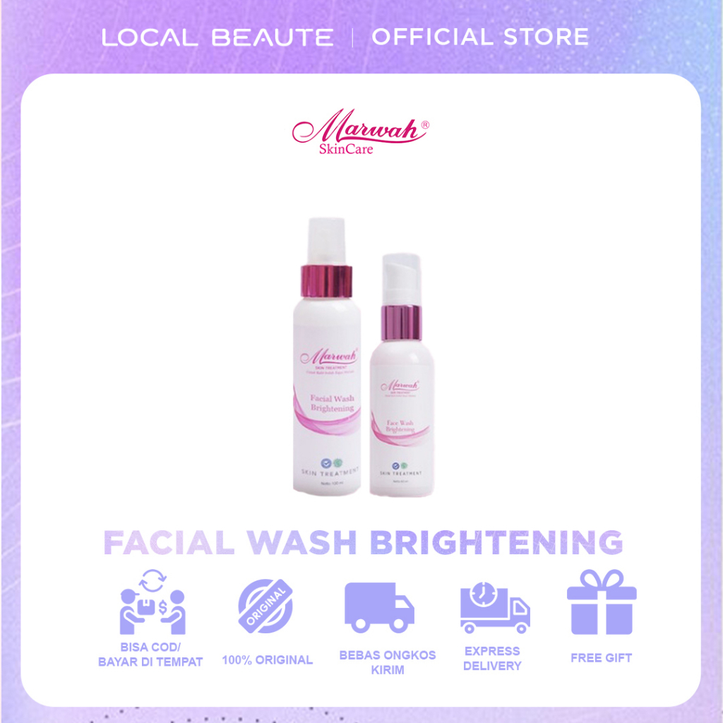 Jual Local Beaute - Marwah Skincare Facial Wash Satuan | Shopee Indonesia