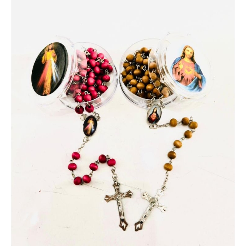 Jual Rosario kayu wangi 77x DOA BAPA KAMI | Shopee Indonesia