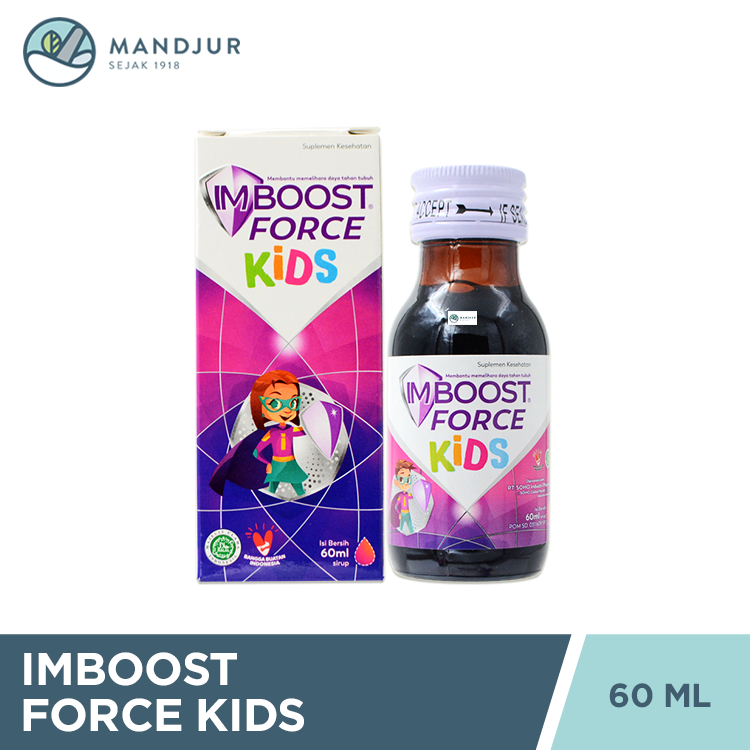 Jual Imboost Force Kids Syrup 60 mL - Suplemen Penambah Imun Tubuh ...