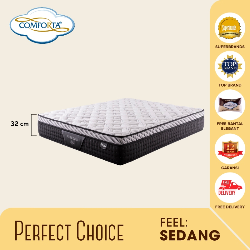 Jual COMFORTA Kasur Springbed Perfect Choice (Matress Only) 200 x 200 ...