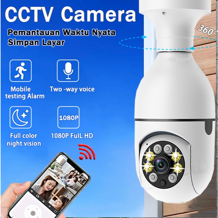 Jual Garansi 5 Tahun Kamera CCTV Kamera Cahaya Deteksi Gerakan WiFi ...