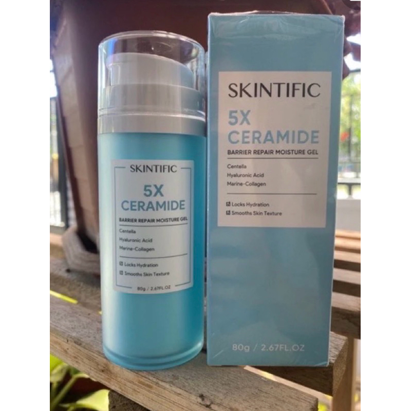 Jual [DAMAGE BOX] SKINTIFIC 5X CERAMIDE MOISTURE GEL | Shopee Indonesia