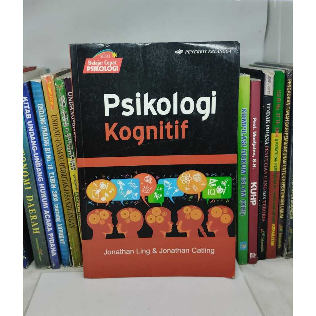 Jual PSIKOLOGI KOGNITIF - JONATHAN LING (ORIGINAL BEKAS BUKU SAMPLE ...